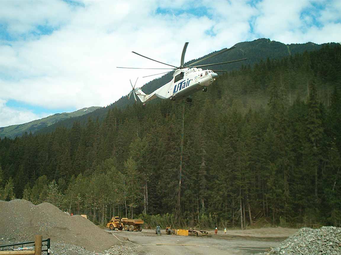 MI-26 Russian Heavy Lift Helicopter