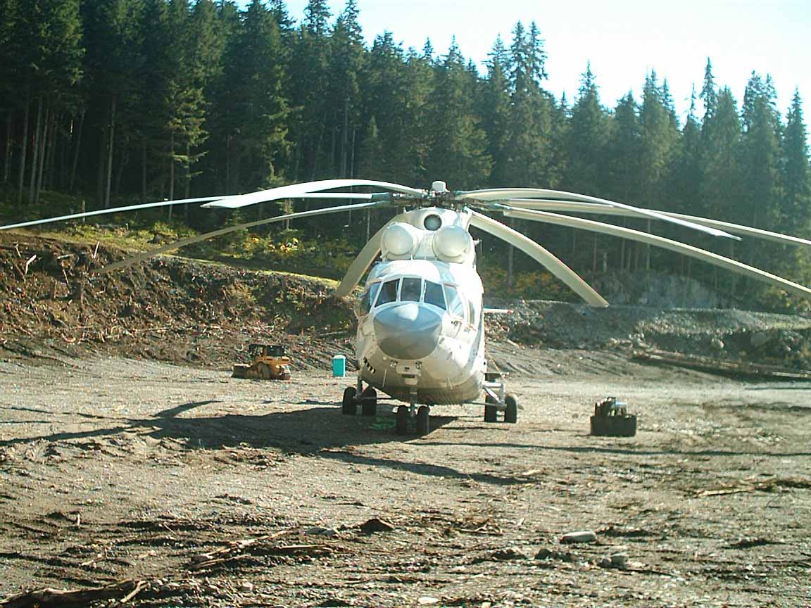 MI-26 Russian Heavy Lift Helicopter