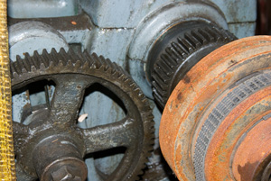 Changing Gears on Lathe