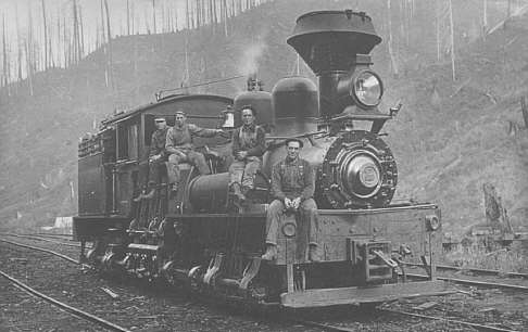 Rail Road Logging history Eureka and the Pacific Northwest
